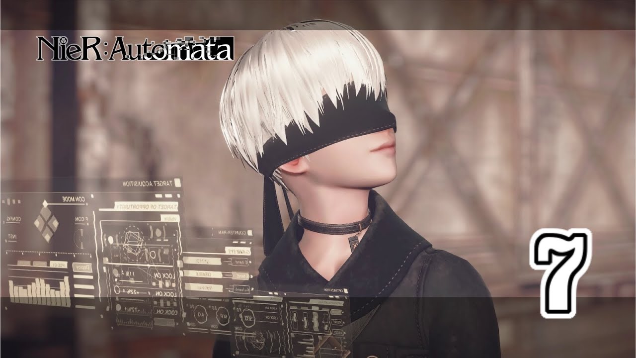 NIER AUTOMATA Walkthrough Gameplay Part 7 No Commentary [Full Game] 9S ...