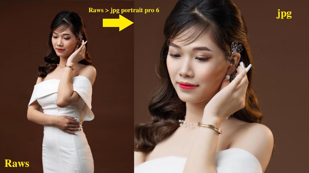 Cách chuyển File Raws trên portrait pro 6 | chiasepts - YouTube
