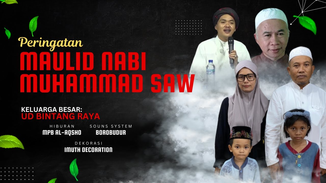 🔴 LIVE MAULID NABI MUHAMMAD SAW - UD BINTANG RAYA BERSAMA RKH. HAMID ...