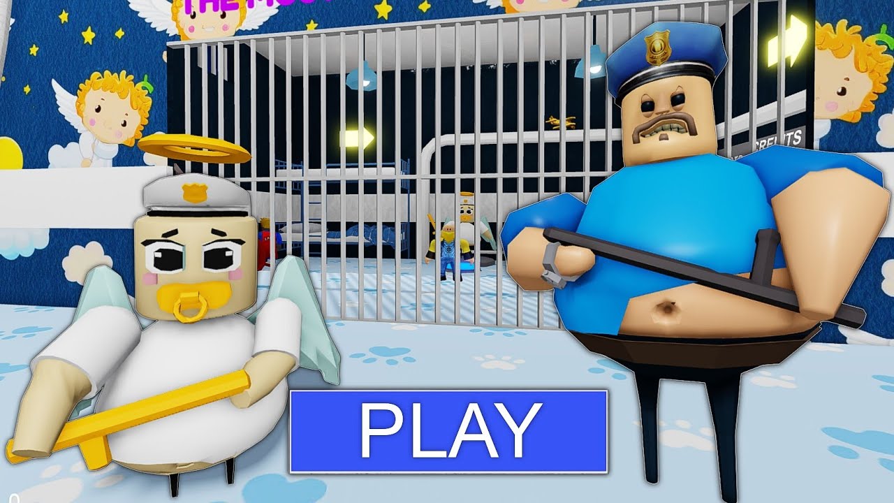 👼 ANGEL BABY BARRY UPDATE 🍼 NEW SCARY OBBY FULL GAMEPLAY (ROBLOX) - YouTube
