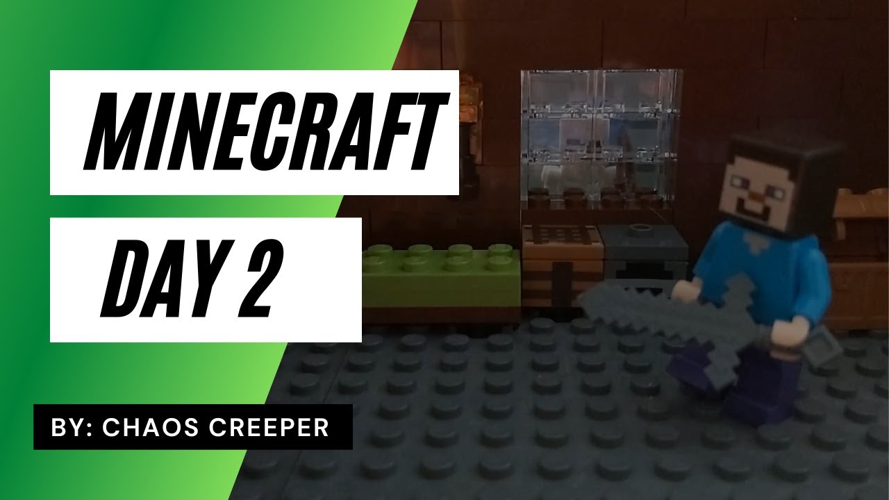 Stopmotion: Minecraft Day 2 (Nervendes Skelett) - YouTube