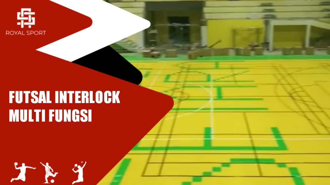 Hasil Pemasangan Interlock Futsal Lapangan Multi Fungsi Bahan Original ...