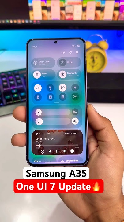 Samsung A35 One Ui 7.0 Android 15 Official Update | Release Date🔥 - YouTube