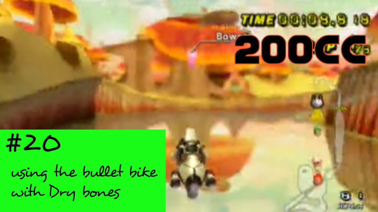 #20 [Live Mario Kart Wii] Using the Bullet Bike - YouTube
