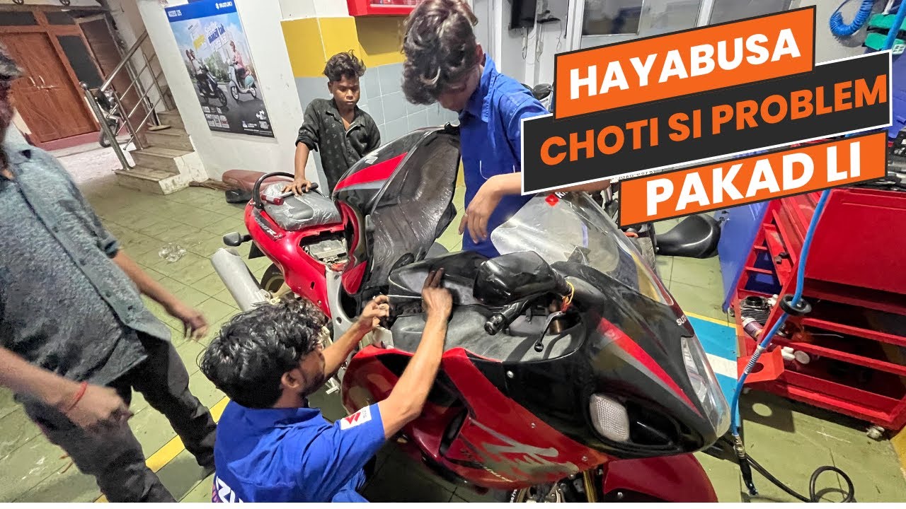 HAYABUSA CHOTI SI PROBLEM BADI DIKKAT KARHI THI #RIDEINSECODS - YouTube