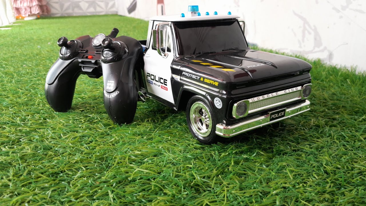 Remote control Muscle police car unboxing And Testing Vicky Rajput ...