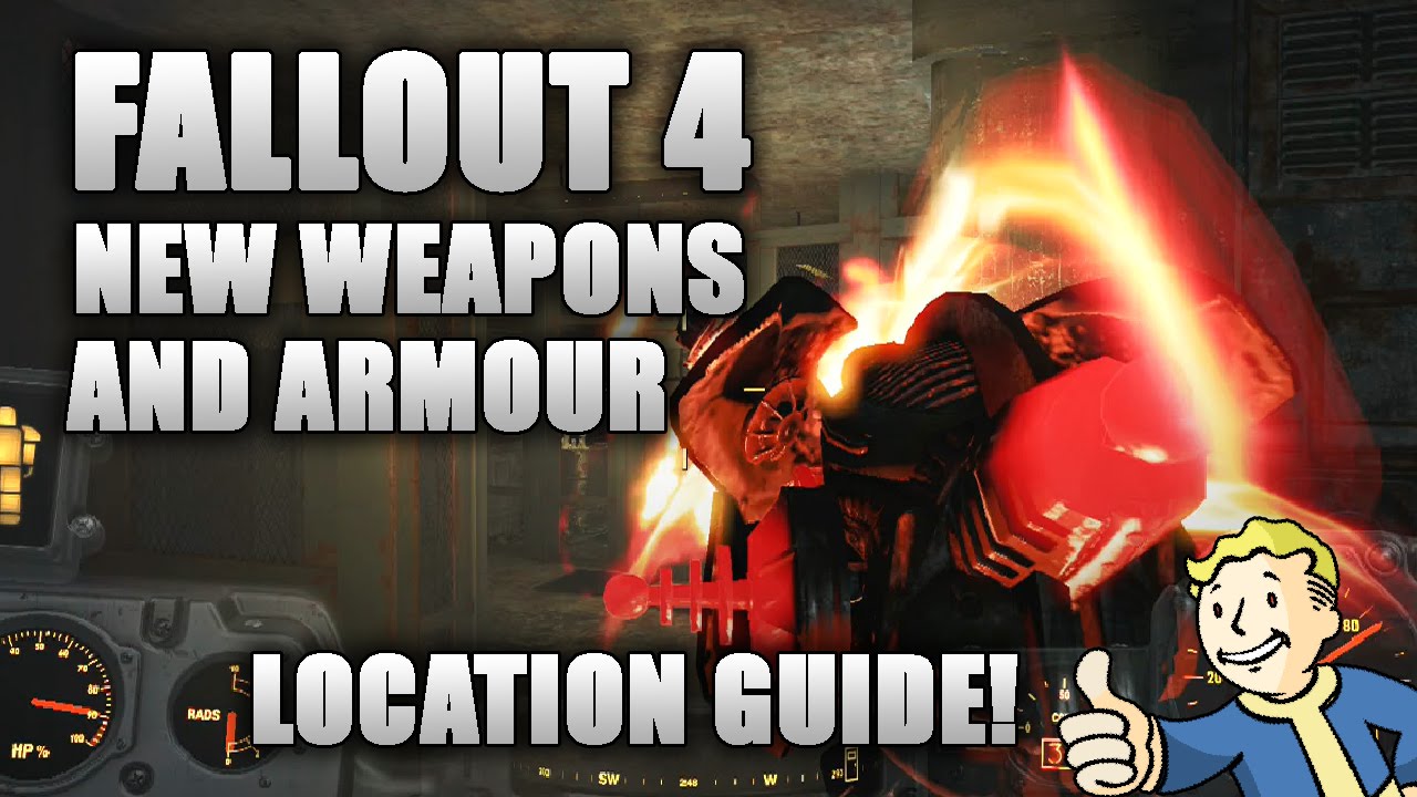 Fallout 4 - ALL Automatron Weapons And Armour Location Guide (NEW ...
