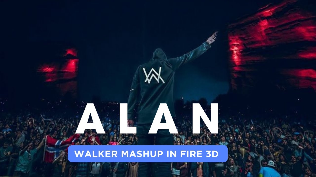 Alan Walker Mashup | Fire 3D + Reverb | On My Way | Faded | Best Of ...