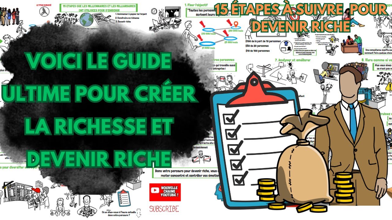 Guide Ultime Pour Créer La Richesse Et Devenir Riche 15 Étapes À
