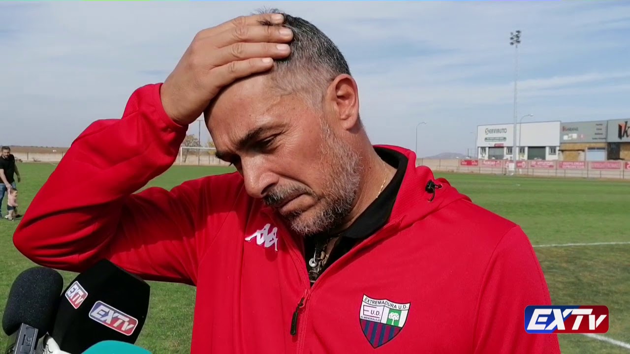 EXTREMADURA B 1 - 0 CORIA. HABLA JUAN MARRERO - YouTube