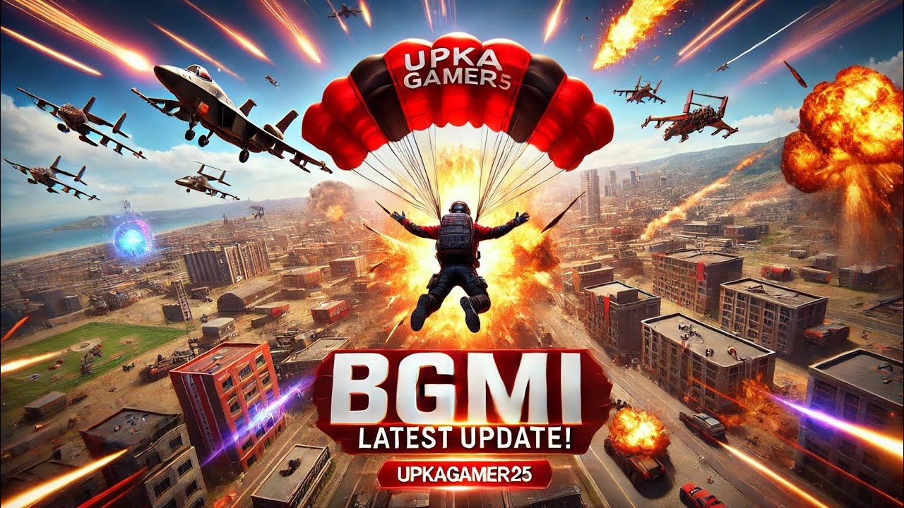 "🔥 BGMI Latest Update - New Features & Gameplay | UPKAGAMER25" - YouTube