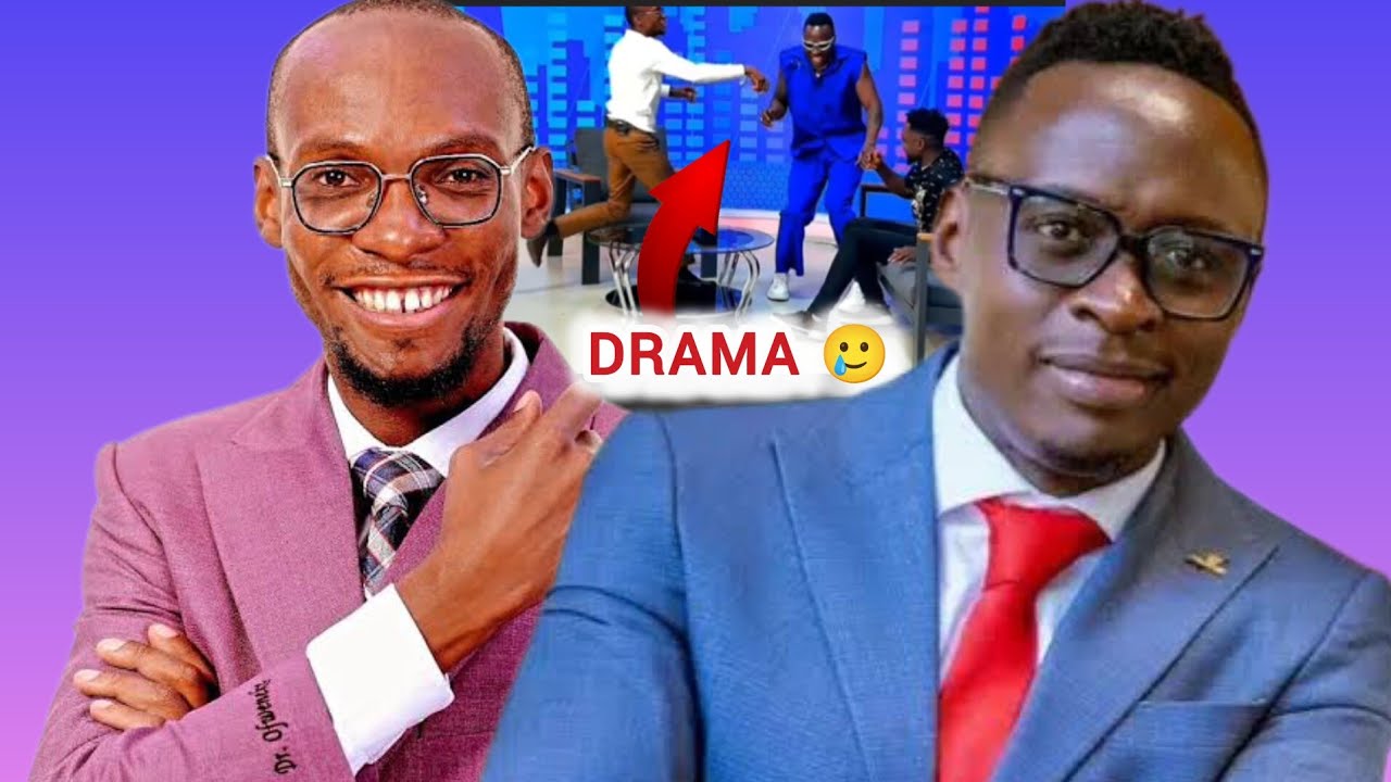 OFWENEKE throws water on OBINA..Drama as Obinna walks out on live show ...