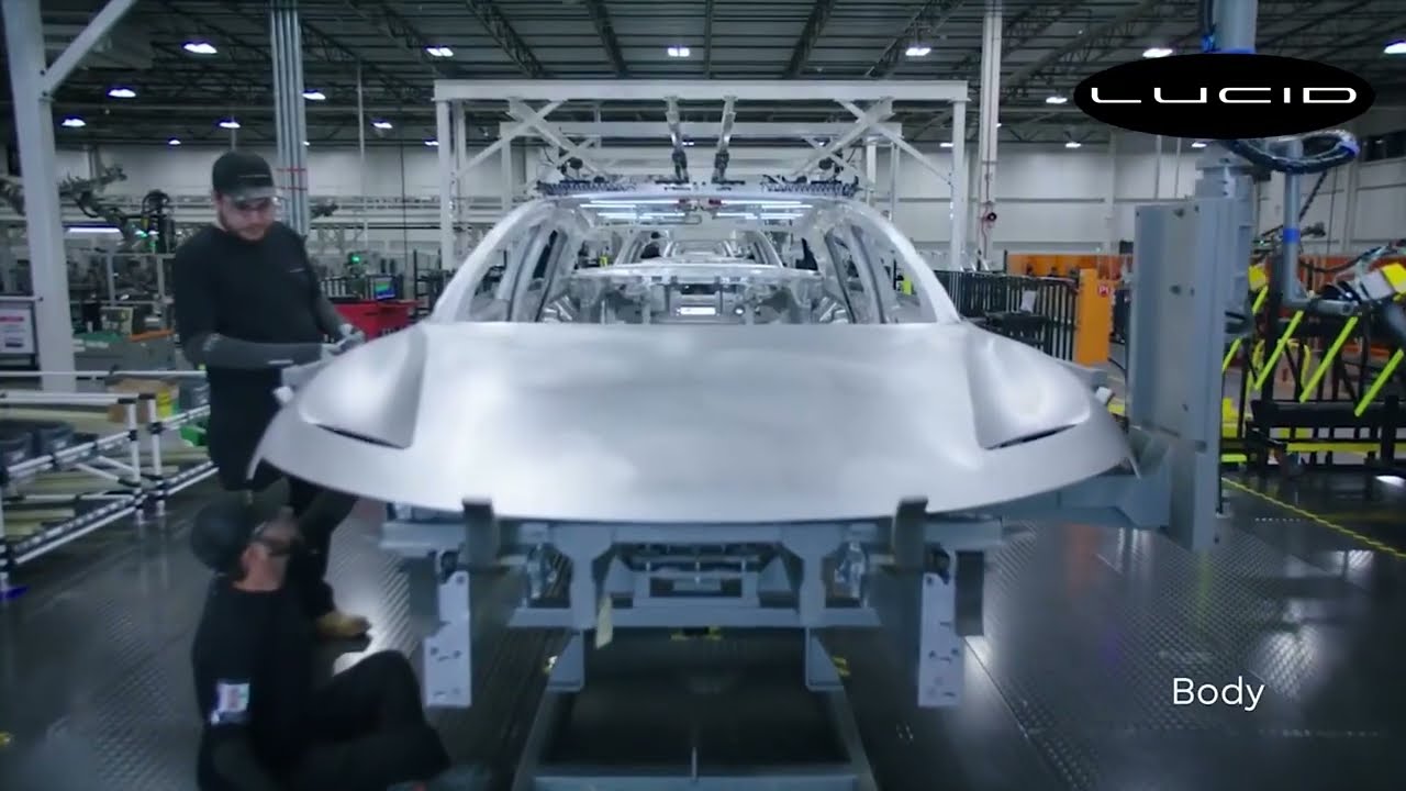 2022 Lucid Air Dream Factory - How it s built Lucid Motors Production ...