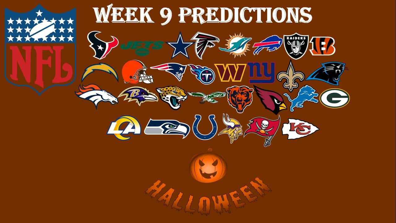 NFL WEEK 9 PICKS 2024 - YouTube
