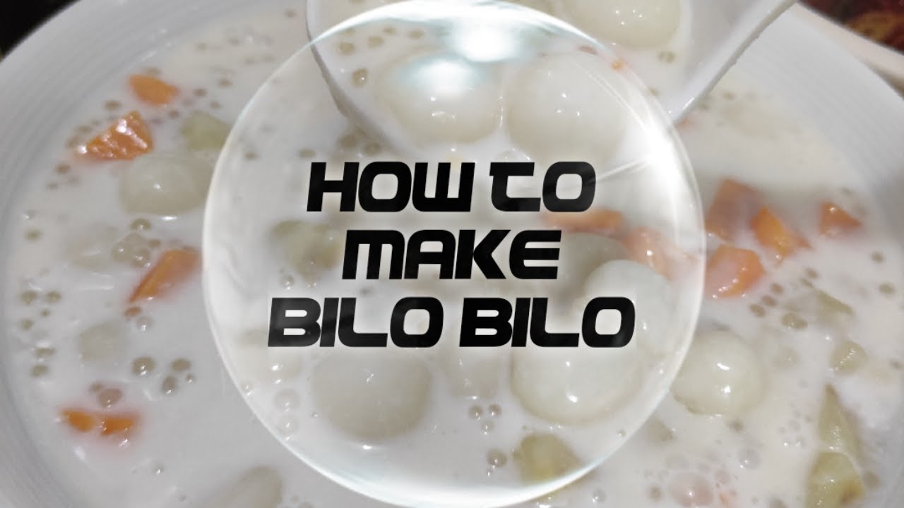 HOW TO MAKE BILO-BILO - YouTube