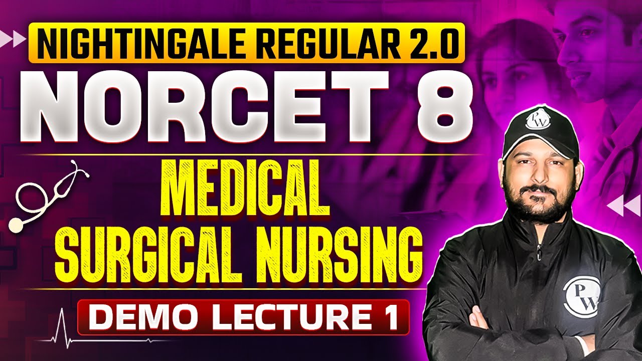 Cardiovascular System | Medical Surgical Nursing | NORCET 8 ...