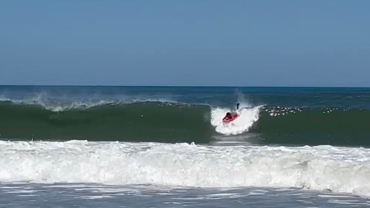 Bodyboarding Idalia Swell in OBX and Virginia Beach Bodyboarding - YouTube