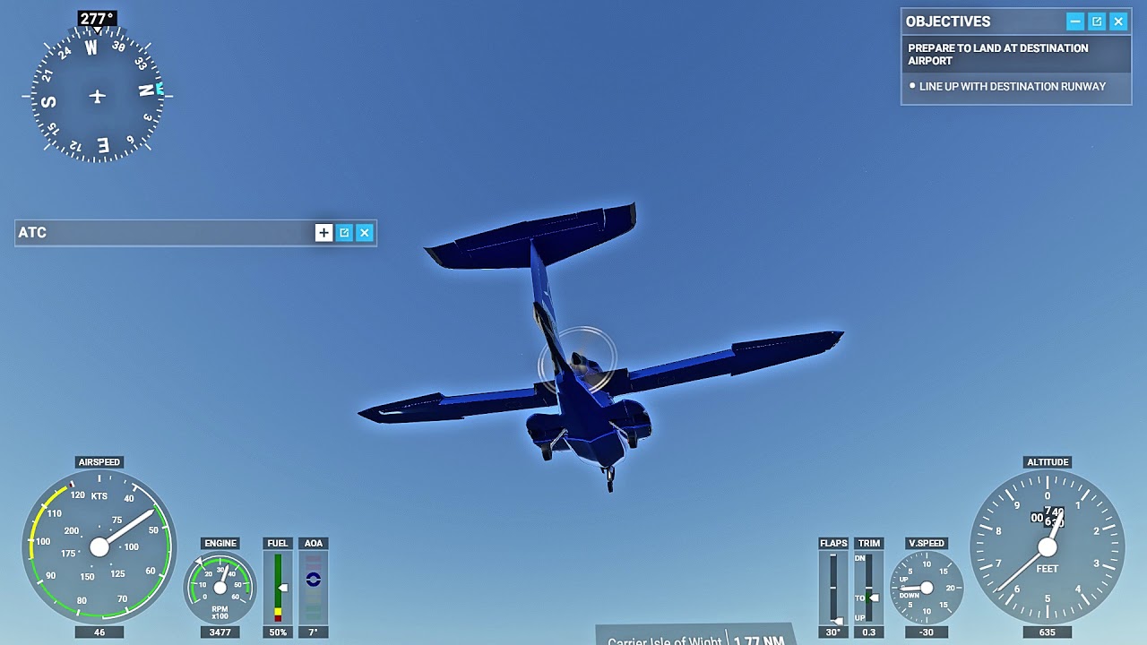 Microsoft Flight Simulator 2020 ICON A5 Carrier Landing POV - YouTube