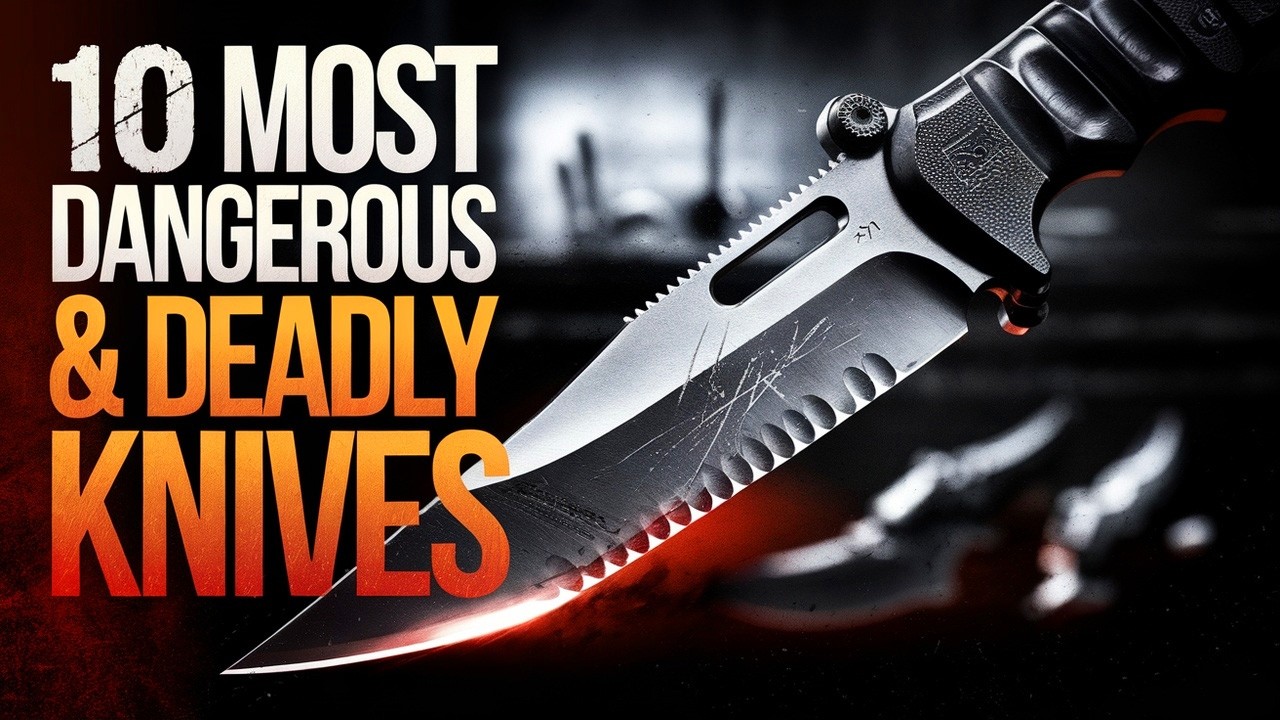 10 Most Dangerous & Deadly Knives In The WORLD - Part 4 - YouTube