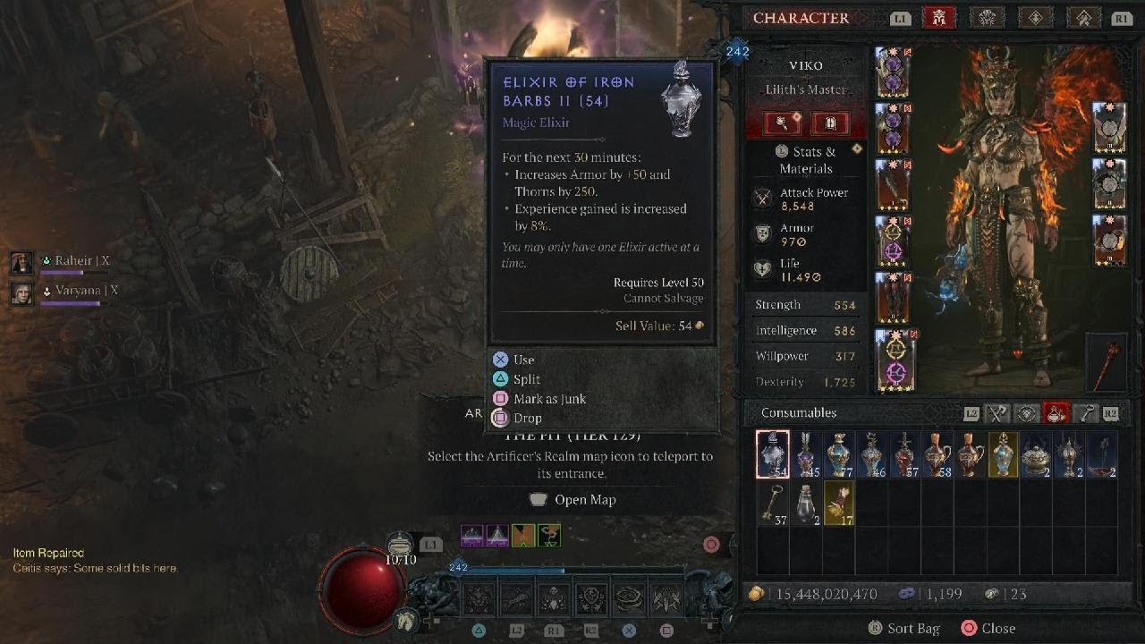 Diablo IV_S6_Pit T129_PS5 - YouTube