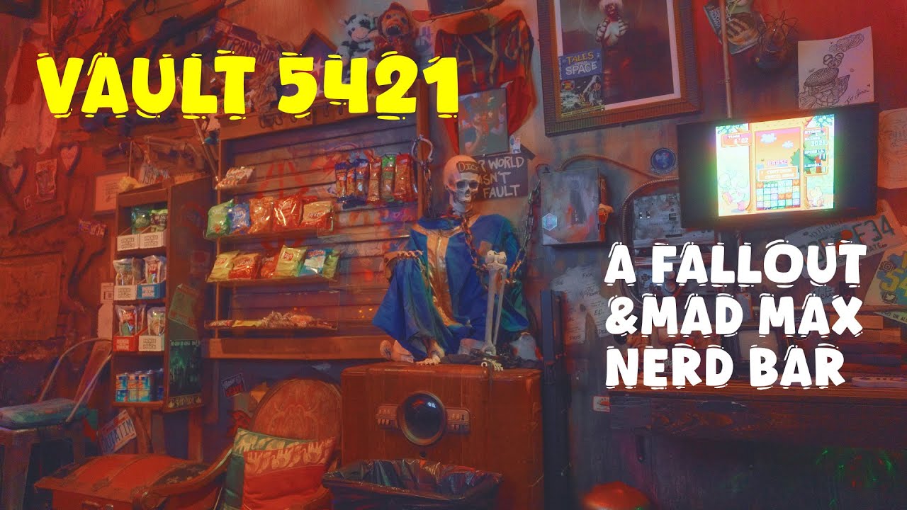 Fallout Themed Bar “Vault 5421” - YouTube