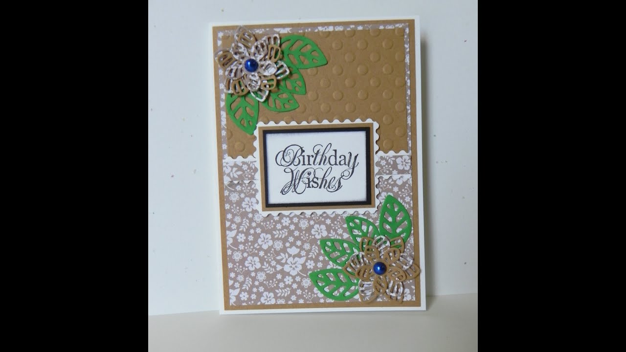 HANDMADE CARDS, TUTORIAL AND IDEAS - YouTube