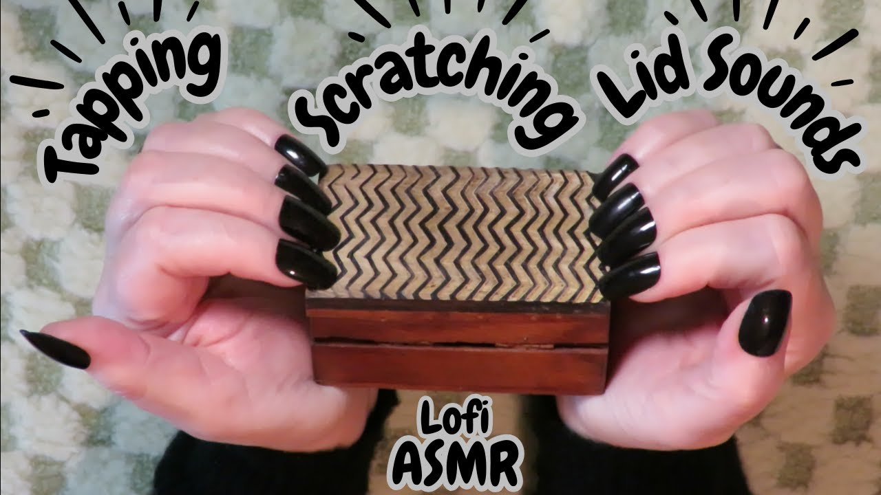 ASMR Request Scratching & Tapping Mini Wooden Boxes / Lid Sounds / No Talking - YouTube