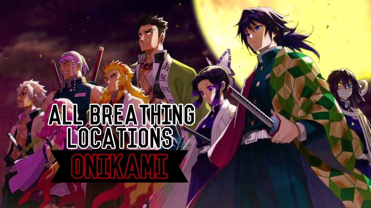 All Breathing Locations | Onikami - YouTube