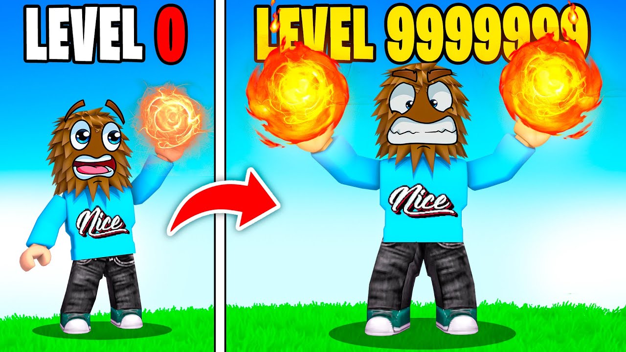 Creating The Strongest Fireball In Roblox - YouTube