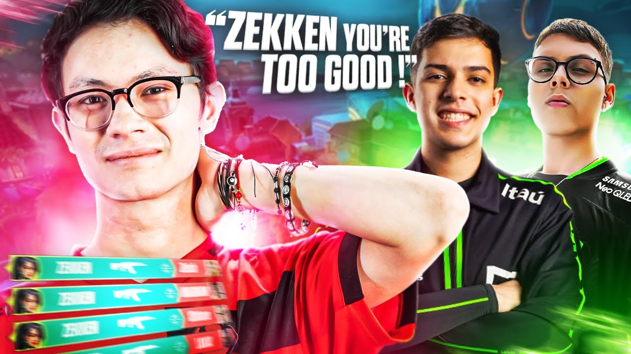 WHEN SEN zekken SCARED LOUD PLAYERS IN RADIANT !!! (QCK & Tuyz) - YouTube