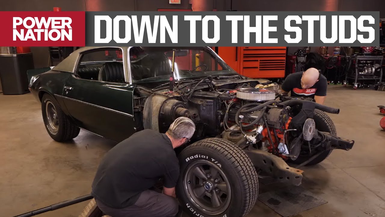 Starting the Transformation of a 1972 Camaro Split Bumper Into A Full ...