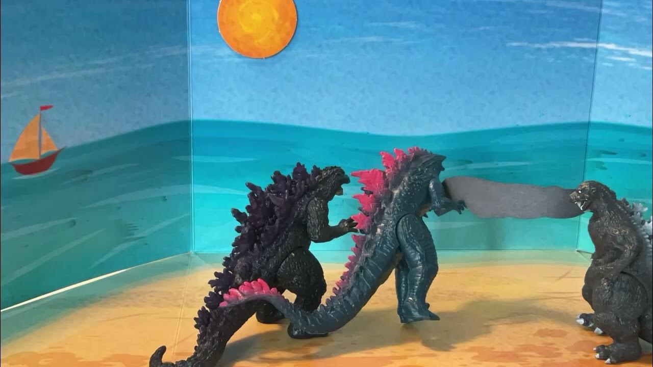 Millennium Godzilla Vs. Legendary Godzilla - YouTube