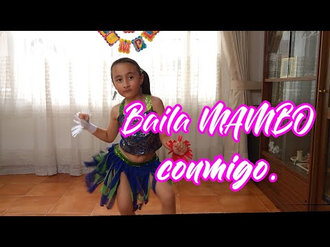 👌BAILA MAMBO conmigo NIÑA DE 6 AÑOS