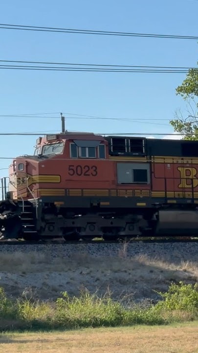 BNSF 4299 - July 6, 2024 #bnsf #railfan #railroad - YouTube