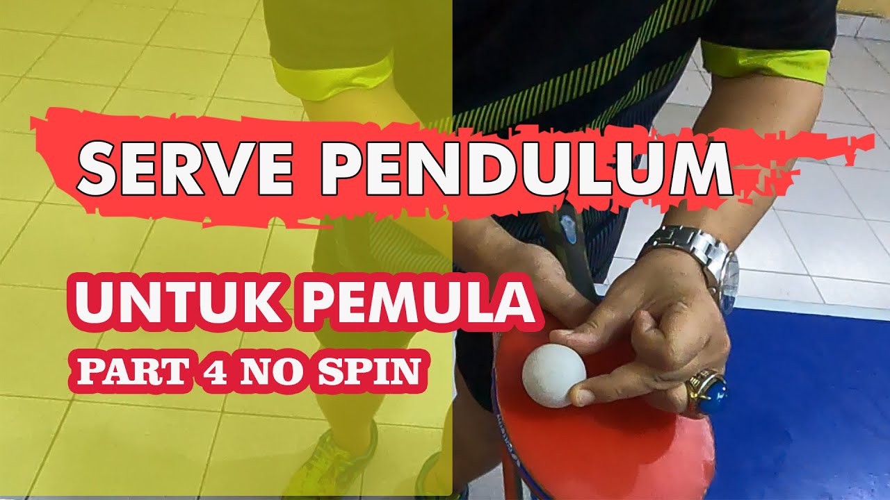 CARA SERVE PENDULUM PART 4 - PENDULUM NO SPIN - PEMULA PASTI BISA - YouTube