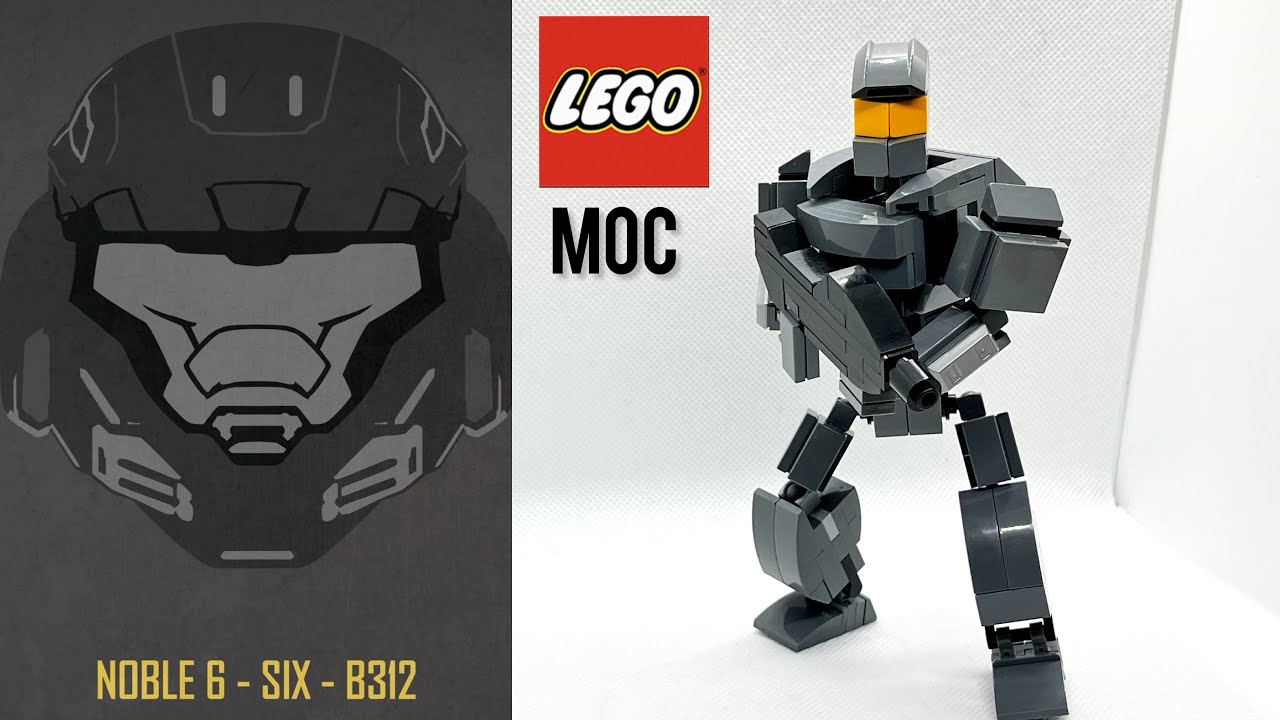 LEGO Halo Reach moc Nobel 6 STOP MOTION TUTORIAL - YouTube
