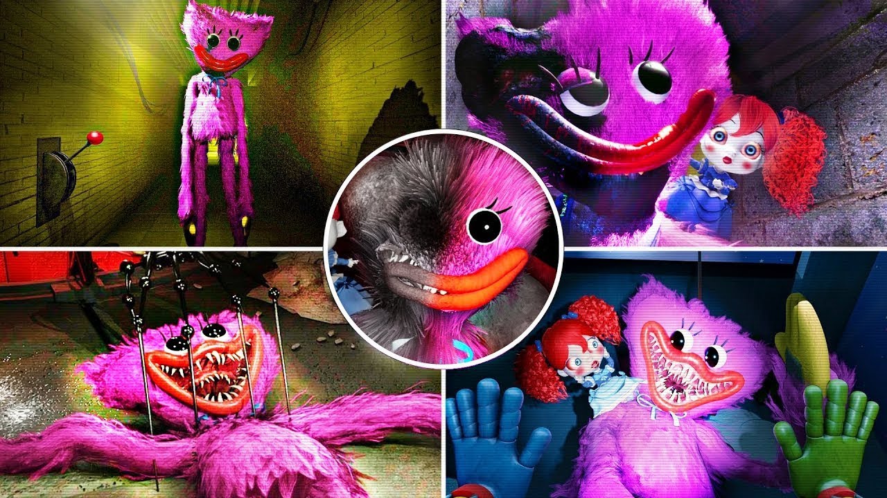 All Kissy Missy Encounters And Scary Moments - Poppy Playtime (Chapter ...
