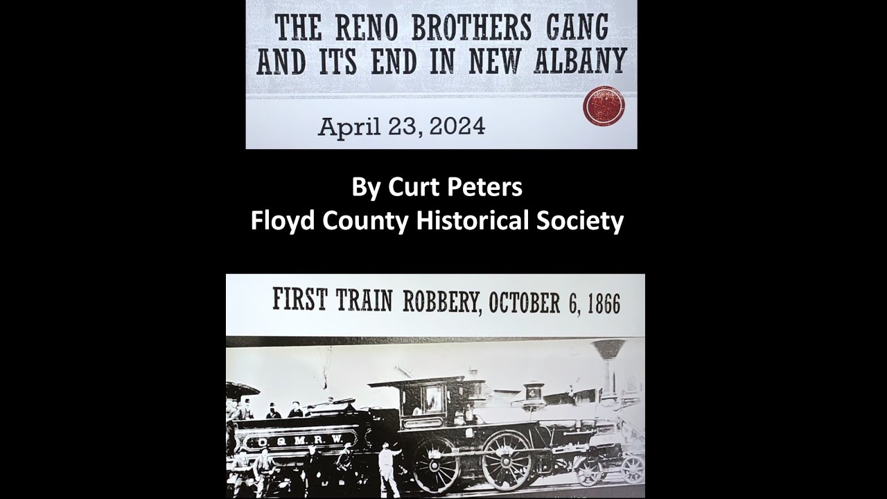 Reno Brothers and the First Train Robbery - YouTube