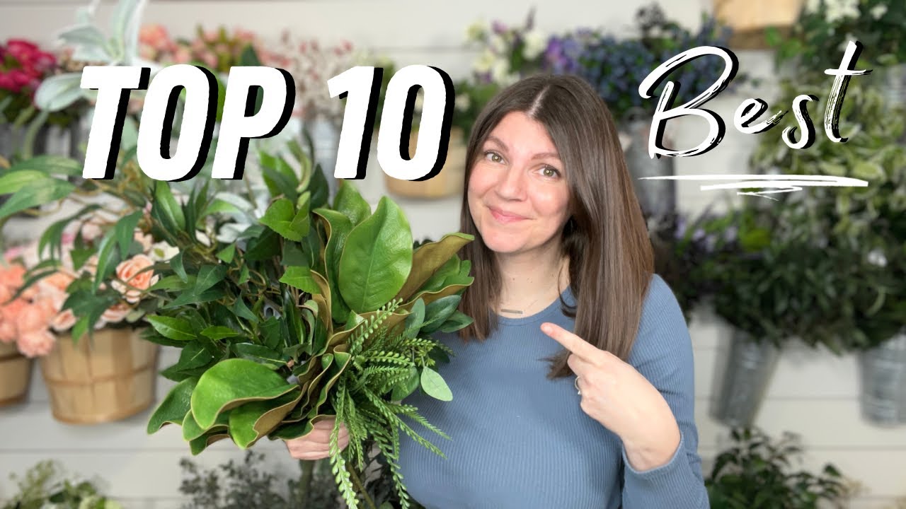 The Top 10 BEST Greenery for wreath making - YouTube