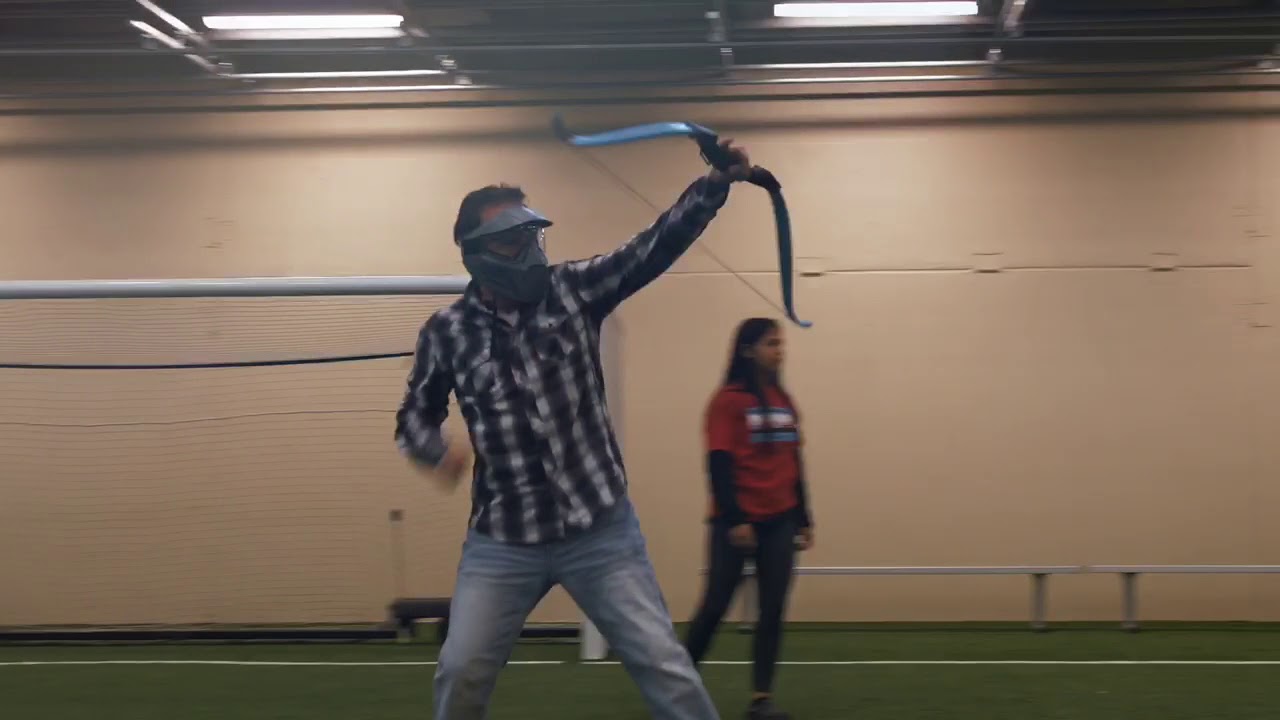 Knockerball Combat Archery In Action - YouTube