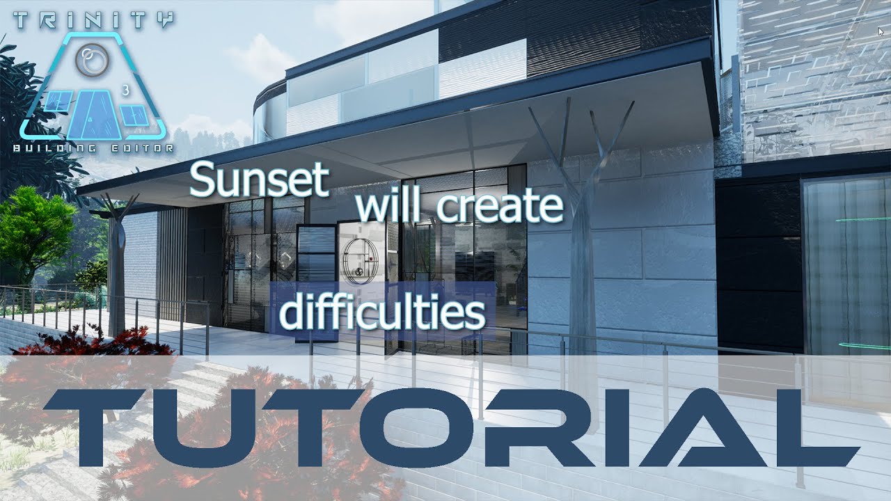 Trinity Building Editor, Night building, Tutorials - YouTube