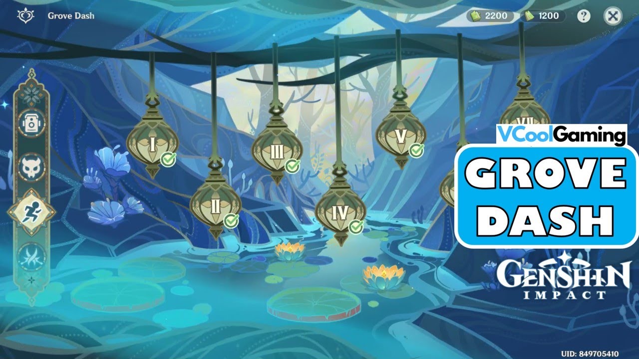 (EASY EVENT) Grove Dash All Runs 1-7 (Full Rewards) - Genshin Impact ...
