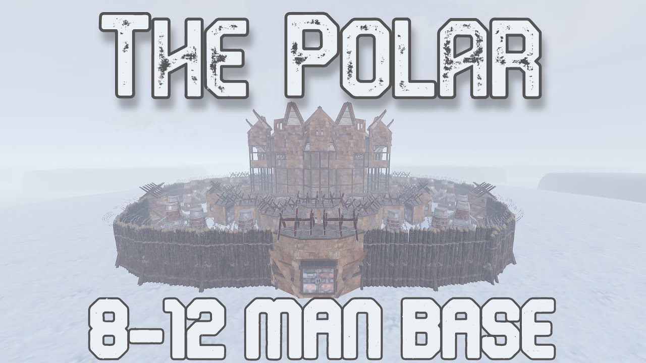 The Polar | 8-12 Man Base Tutorial | Open Core | Funnel Wall - YouTube