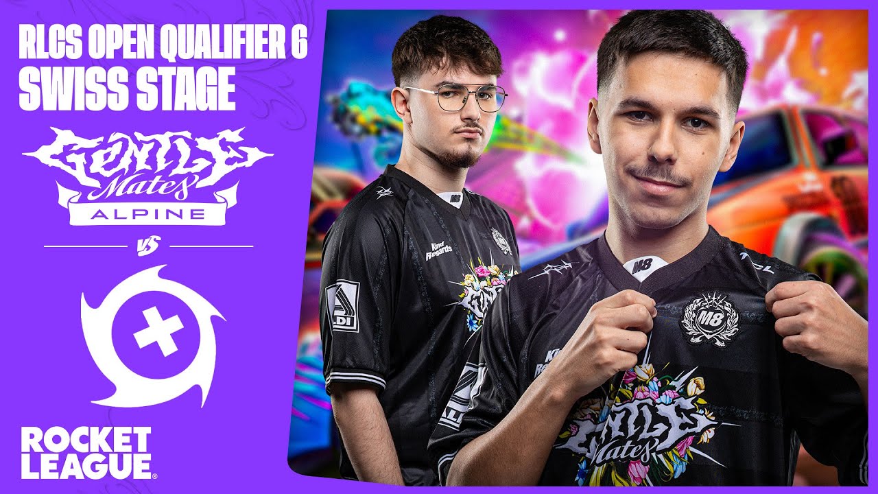 GENTLE MATES ALPINE vs OXYGEN - RLCS MAJOR 2 OPEN QUAL6 WEEK 2 - YouTube