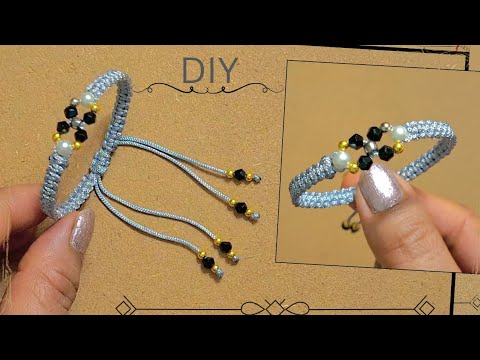 🤷For Very Beginners FRIENDLY Bracelet Tutorial 🤑| Step by Step | Knotwithpriyanshi554 