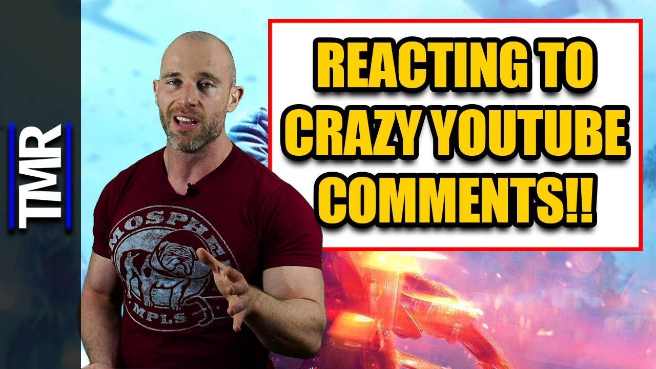 Reacting To My Crazy YouTube Comments - YouTube