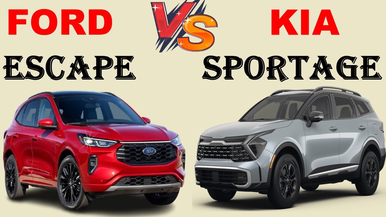 ALL NEW Ford ESCAPE Vs ALL NEW Kia SPORTAGE | Which one is better ...