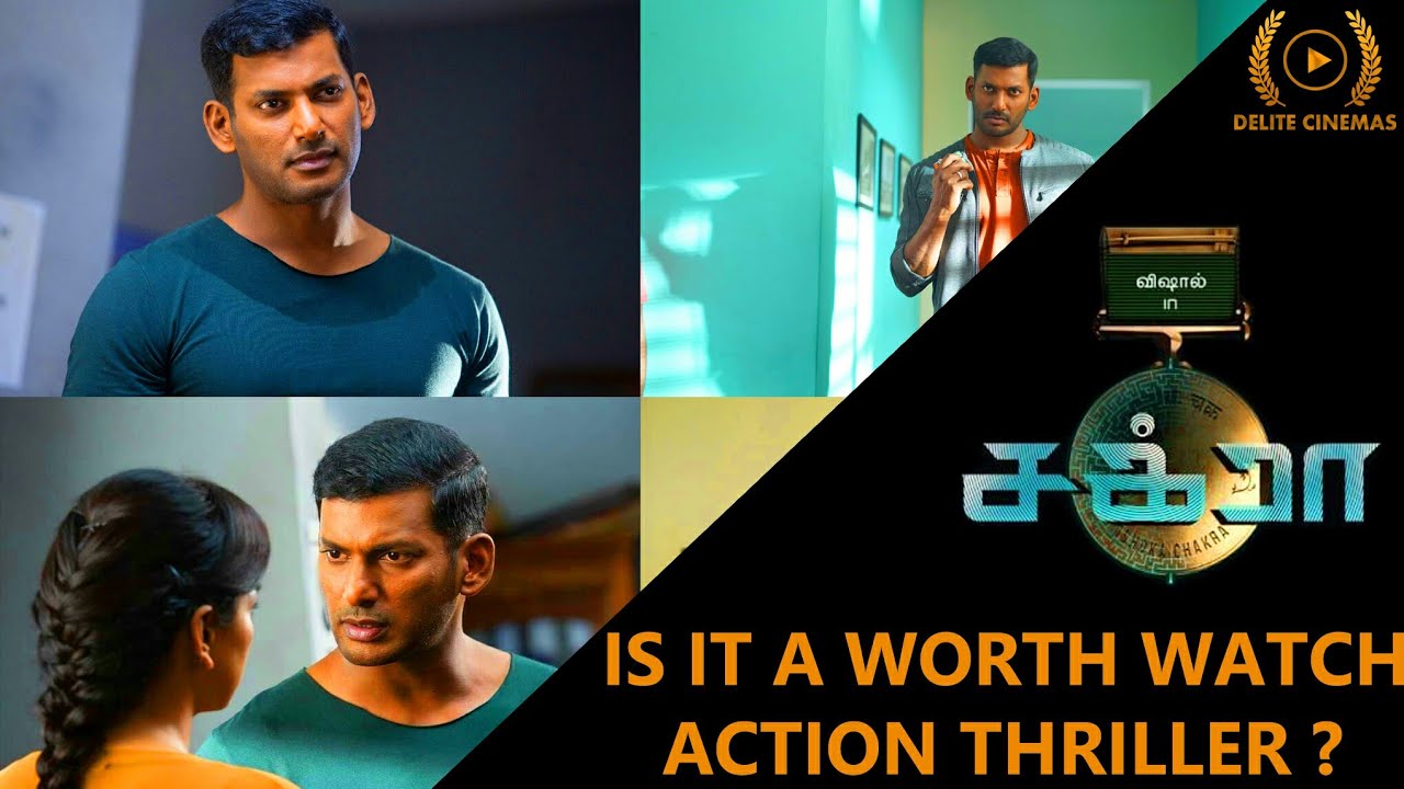 "CHAKRA" (2021):Is It Worth Action Thriller ? l Actor Vishal l DC ...