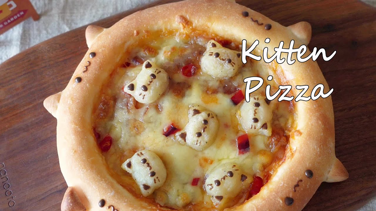 Adorable Cat-Shaped Pizza | Fun & Easy Recipe! - YouTube