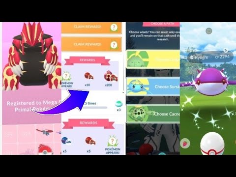 💥Pokemon Go Tour: Hoenn - Chasing Legends Special Research Rewards ...